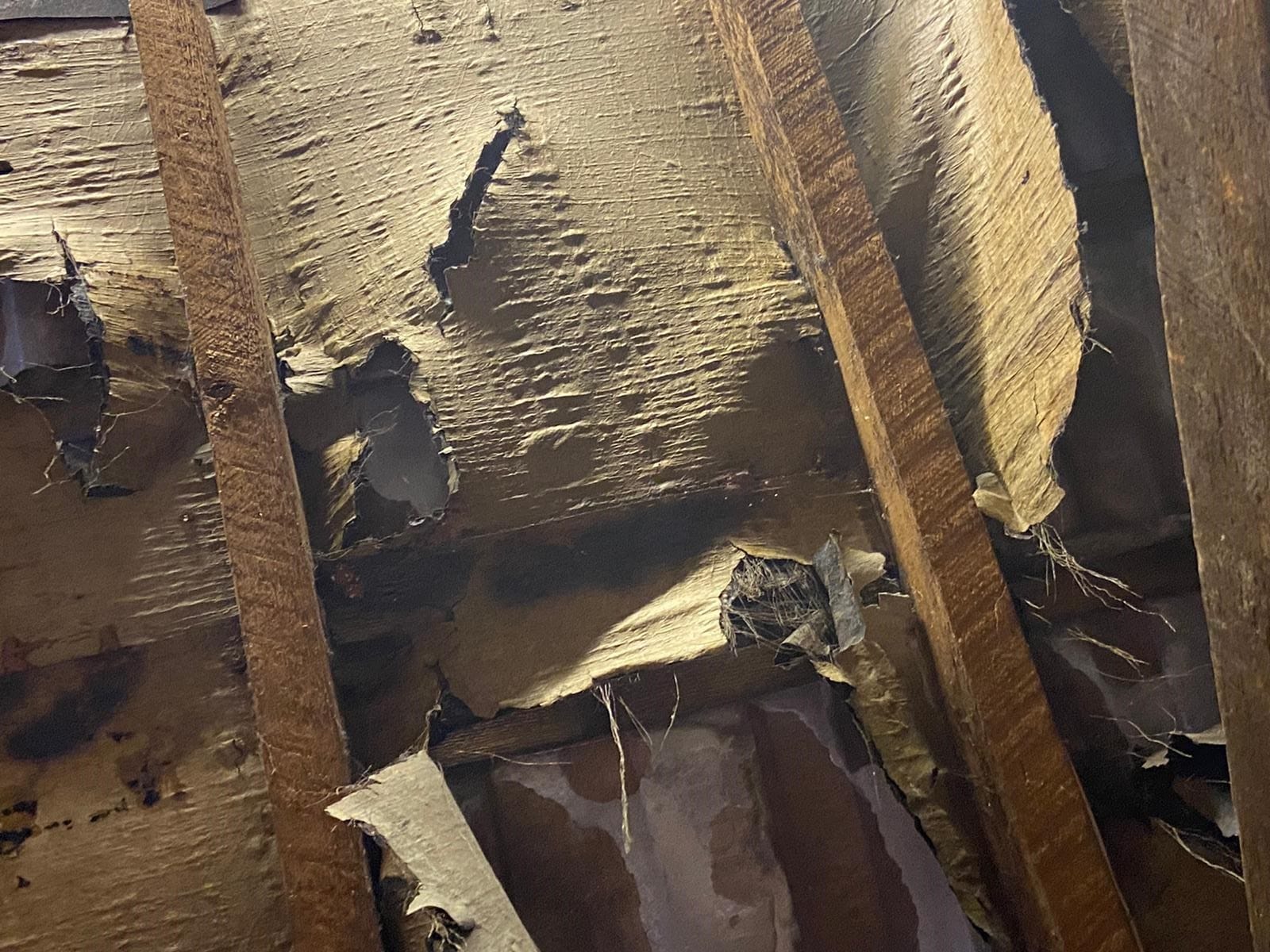 Replacing perished felt under roofing tiles - Home Extensions | Loft ...